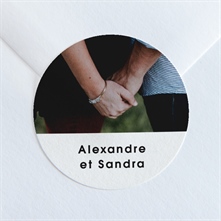 Stickers de mariage personnalisables sur monfairepart