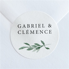 Stickers de mariage personnalisables sur monfairepart