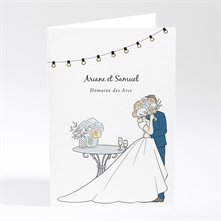 Menus mariage humoristique - MonFairePart.