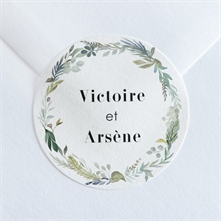 Stickers de mariage personnalisables sur monfairepart