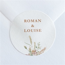 Stickers de mariage personnalisables sur monfairepart