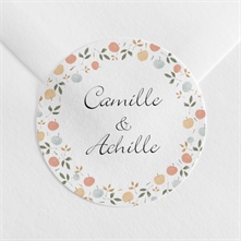 Stickers de mariage personnalisables sur monfairepart