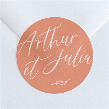 Sticker mariage Fantasques - monFairePart.com