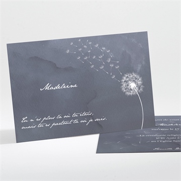 Faire-part décès à personnaliser sur Monfairepart