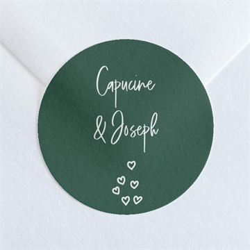 Stickers de mariage personnalisables sur monfairepart