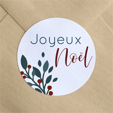 Stickers noël Table de noël - monFairePart.com