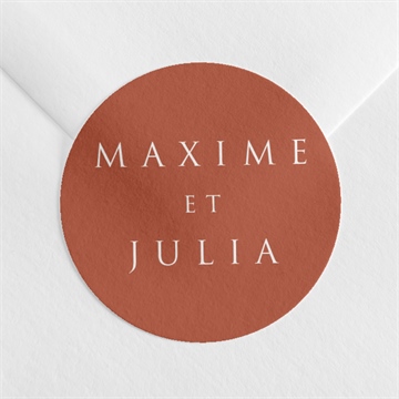 Stickers de mariage personnalisables sur monfairepart