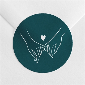 Stickers de mariage personnalisables sur monfairepart