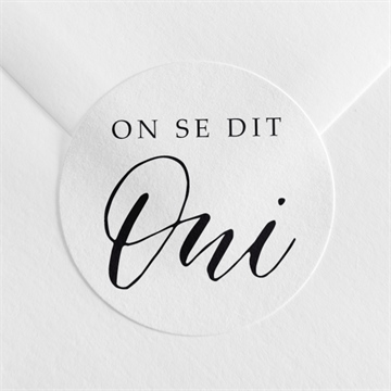 Stickers de mariage personnalisables sur monfairepart