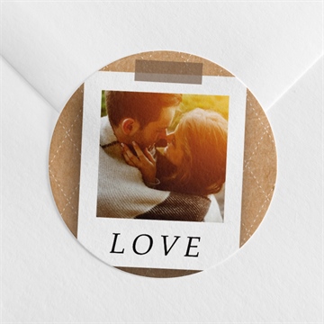 Stickers de mariage personnalisables sur monfairepart