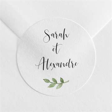 Sticker mariage Balade champetre - monFairePart.com