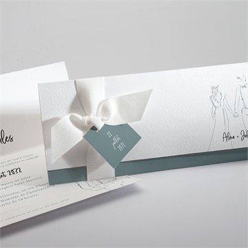 Faire-part mariage So Let Love grow pochette - monFairePart.com