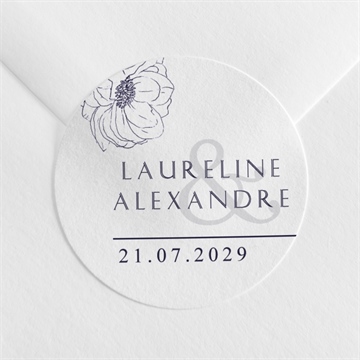Sticker mariage Chic et moderne - monFairePart.com