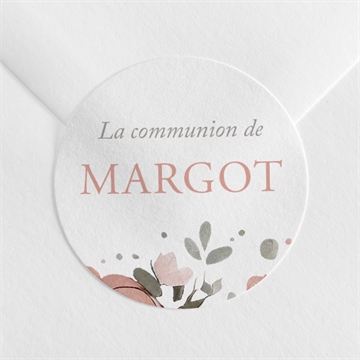 Sticker communion Vraie Joie - monFairePart.com