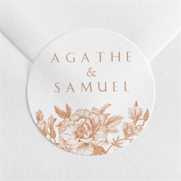 Sticker mariage Passionnément - monFairePart.com