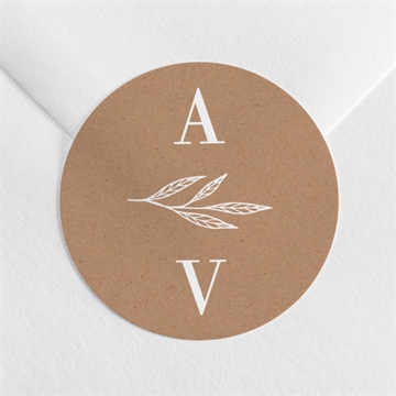 Sticker mariage Capsule Champetre - monFairePart.com